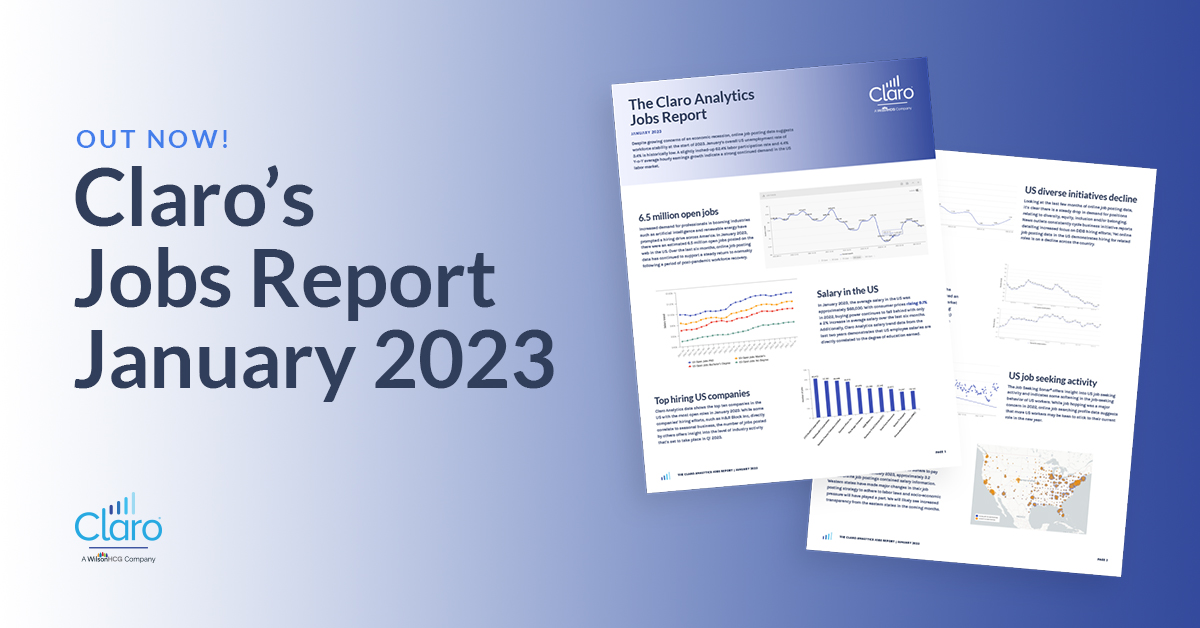 The Claro Analytics Jobs Report | January 2023